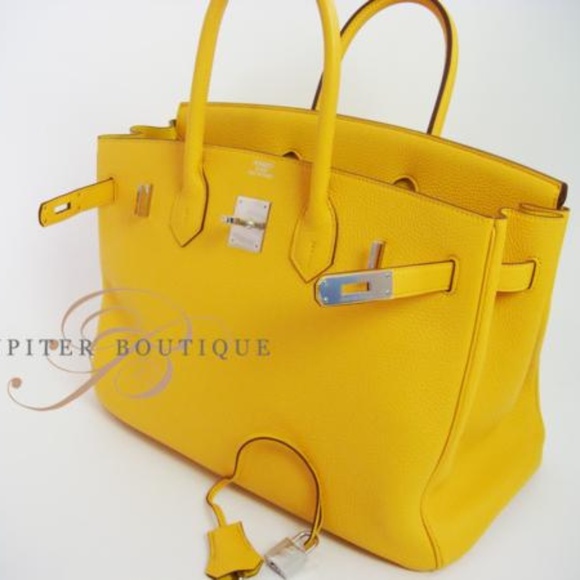 Hermes | Bags | Hermes Birkin 35cm Soleil Heidi Klums Love | Poshmark